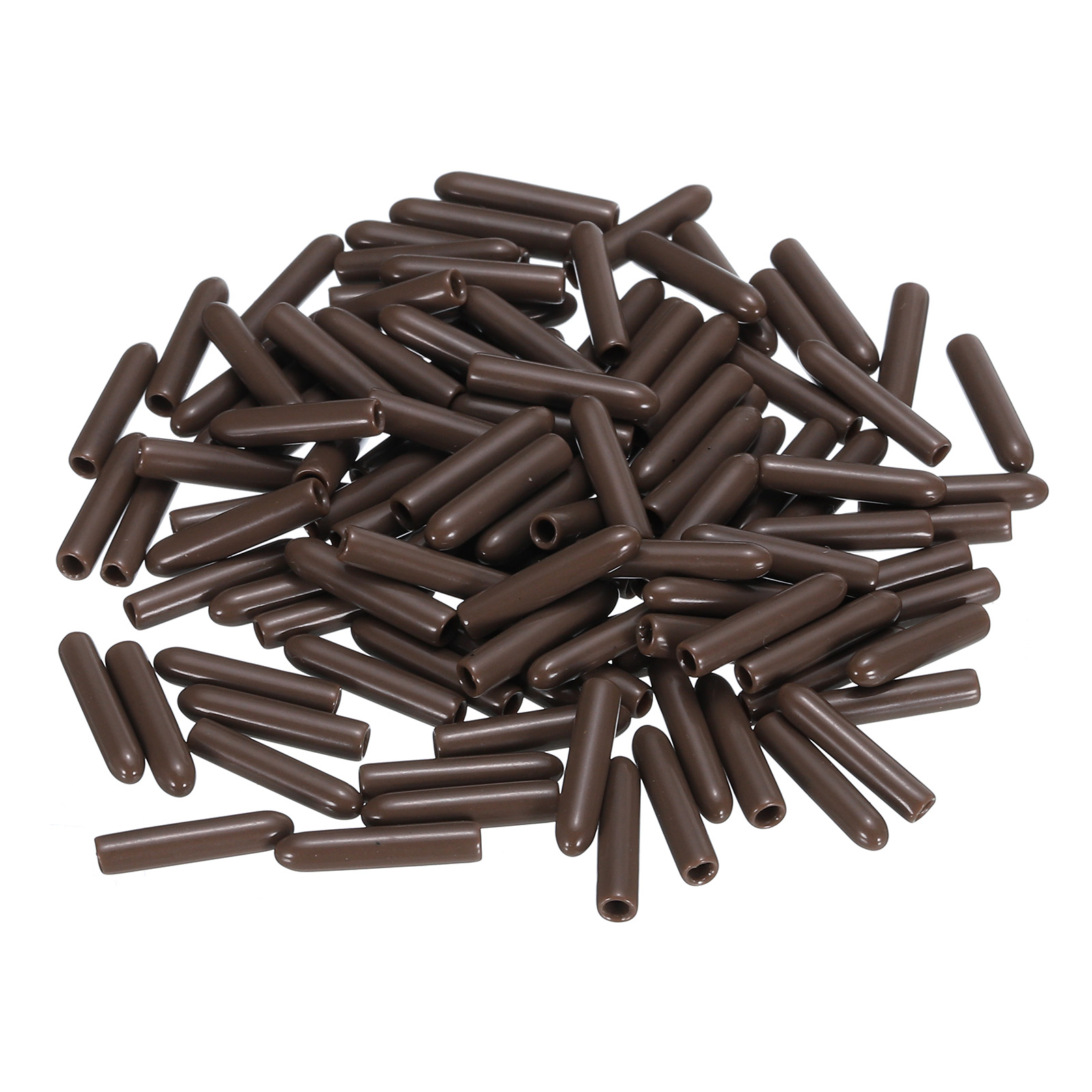 Uxcell Screw Thread Protectors Rubber End Cap Cover 2mm Brown - Walmart.com