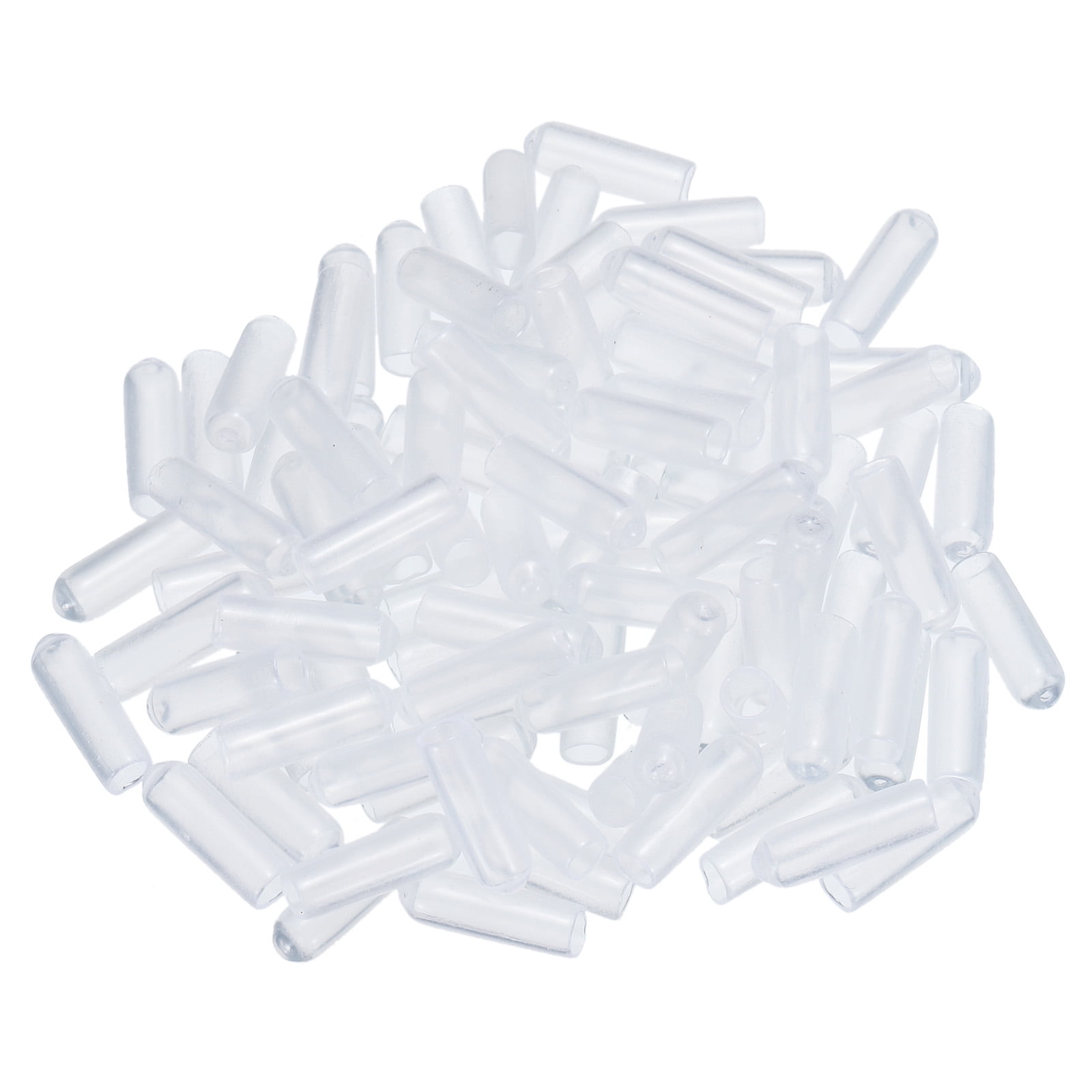 Uxcell Screw Thread Protectors Rubber End Cap Cover 4mm Clear - Walmart.com