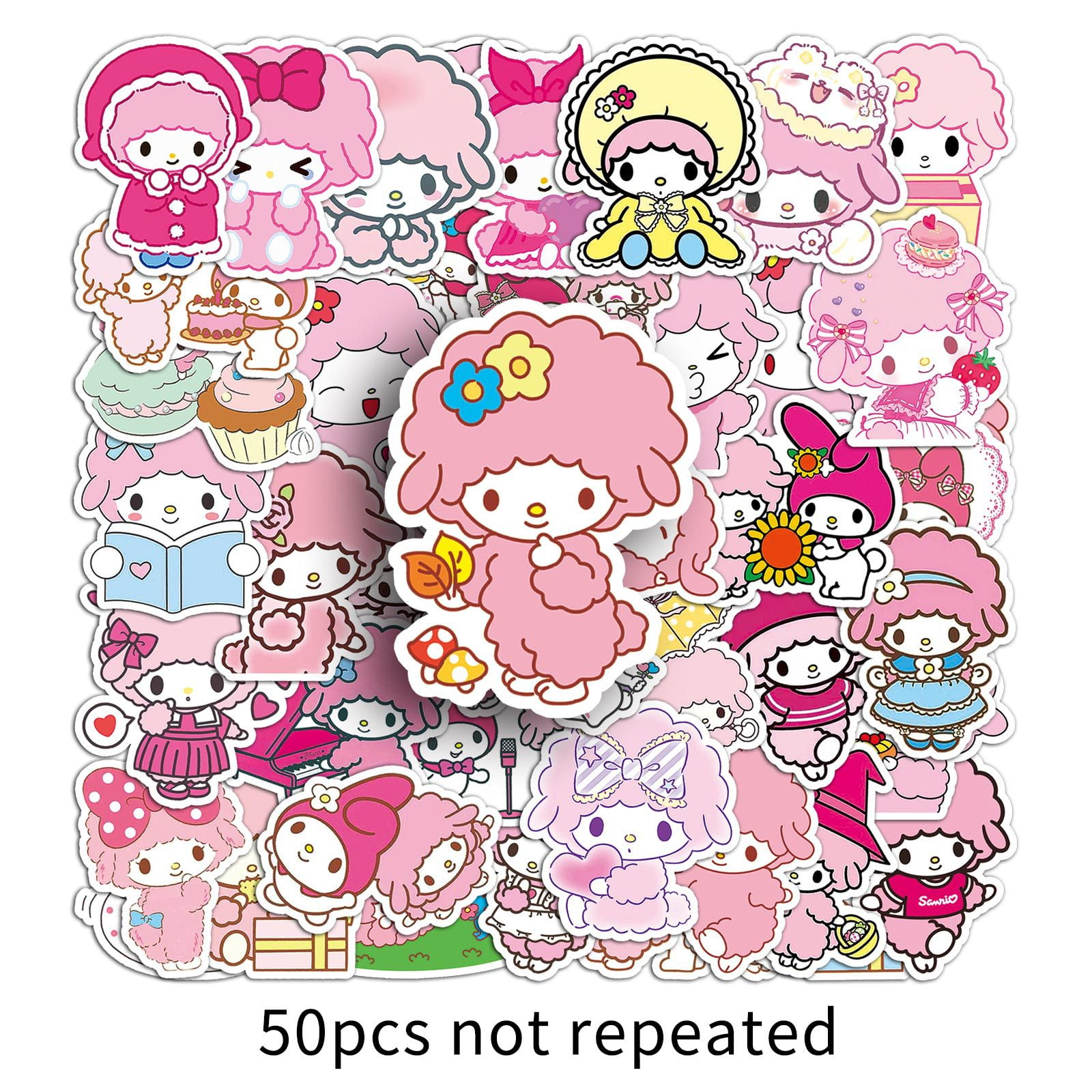 100pcs Sanrio Bi'Aino stickers personalized cartoon cute decorative ...