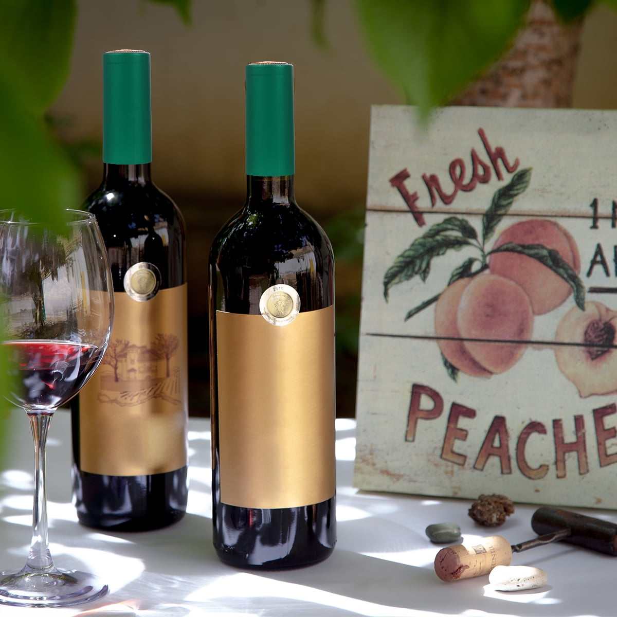 100pcs Green Shrink Wrap Bottle Capsules Heat Shrink Sleeves for ...