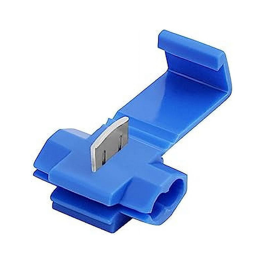 100pcs Solderless Quick Splice Snap Wire Connectors, 18-14 AWG Splice ...