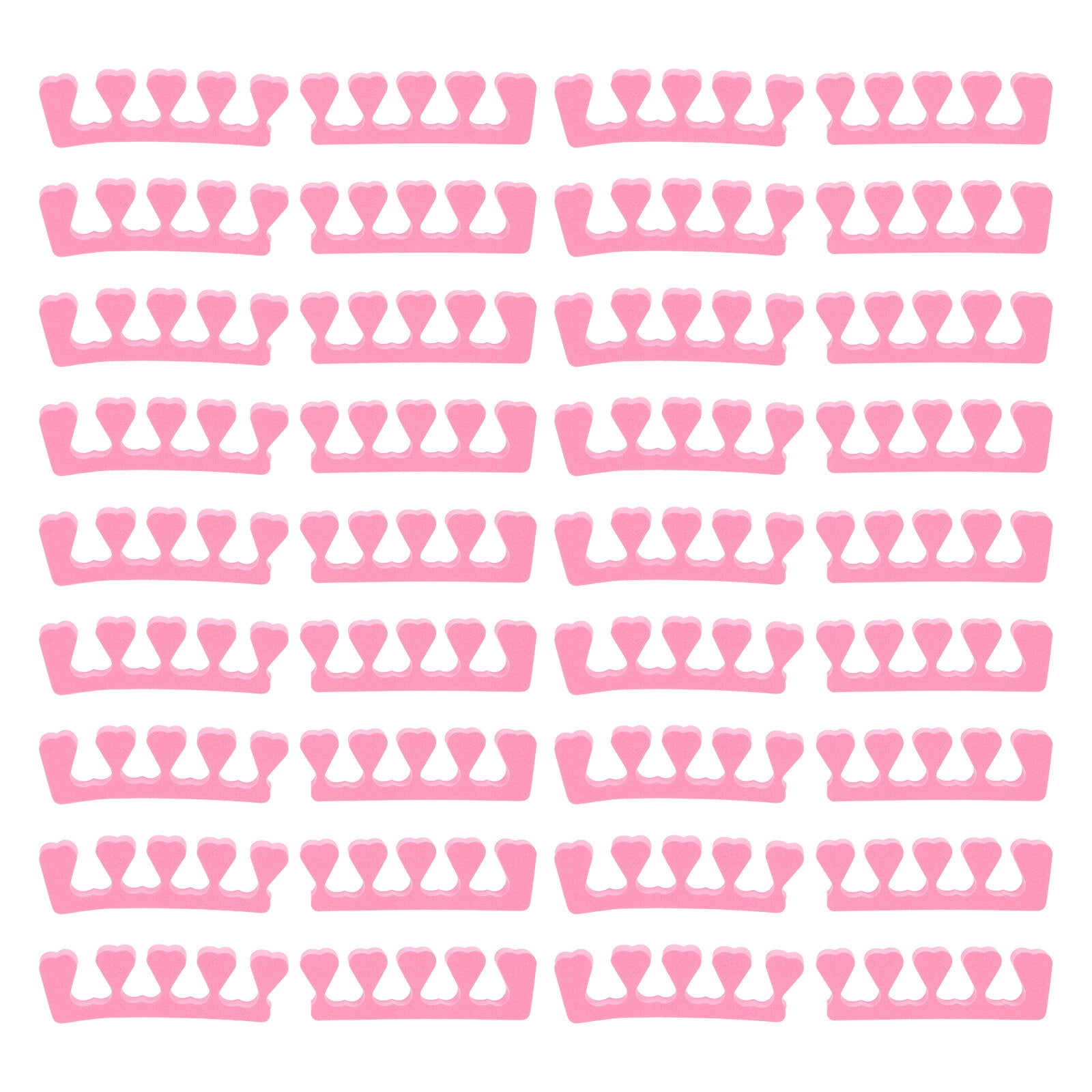 100pcs Sponge Nail Finger Toe Separators for Nail Art Pedicure Manicure ...