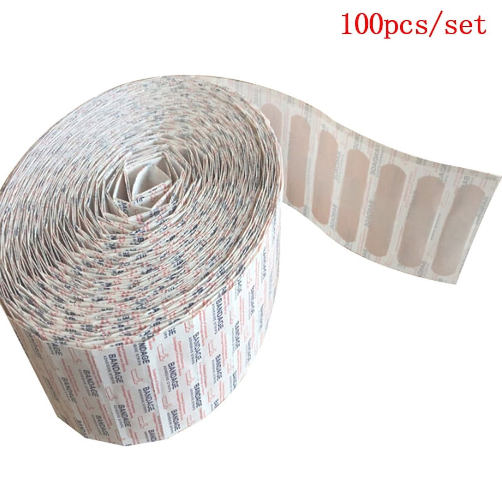 100pcs Strips Band aid PE Waterproof Bandages Adhesive Bandages First ...