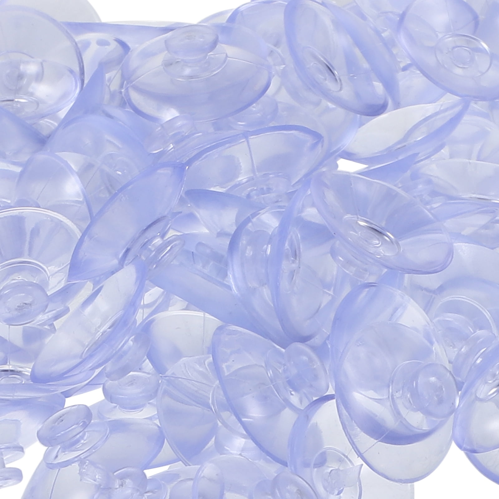 Raindrops Reusable Suction Hooks Transparent PVC for Glass Table Tops ...