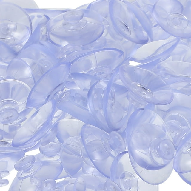 100pcs Suction Cups Hooks Glass Top Table Suction Cups Mini Suction Cup ...