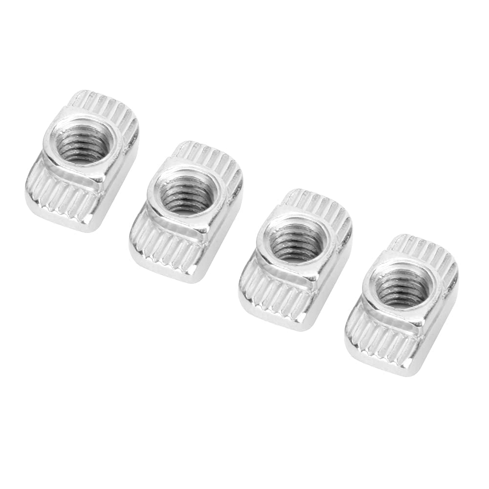 100pcs T Nut, European Standard Carbon Steel T Sliding Nut Sliding T ...