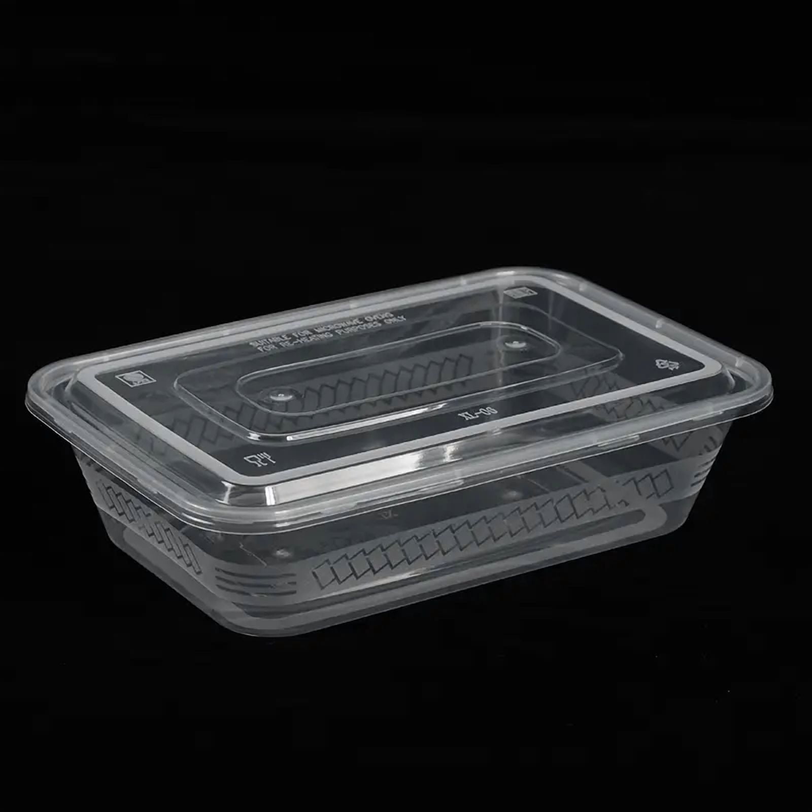 100pcs Thickened Food Grade PP American Disposable Environmentally ...