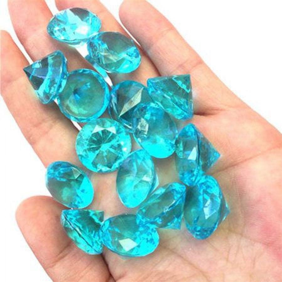 100pcs Toy Gems Pirate Treasure Jewels Fake Acrylic Gems Bling Diamonds ...