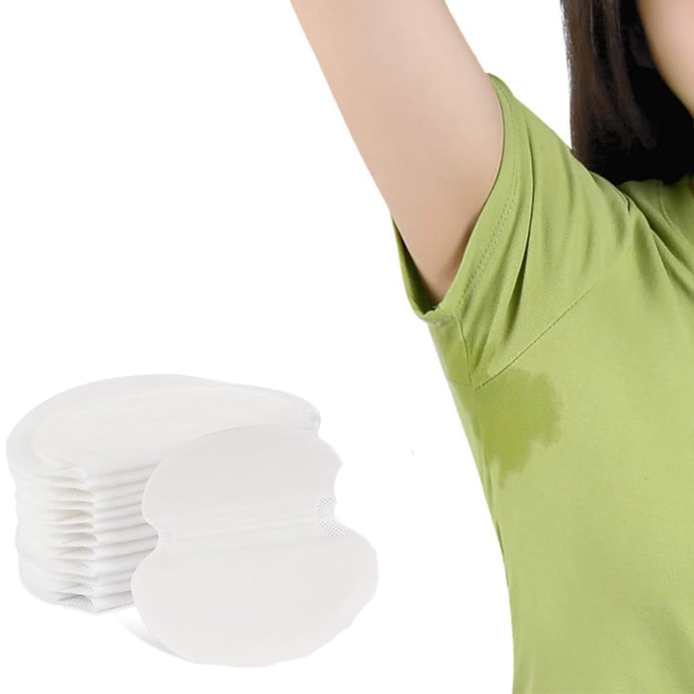 100pcs Ultra-Thin Disposable Underarm Sweat Pads, 2025 Upgraded Armpit ...