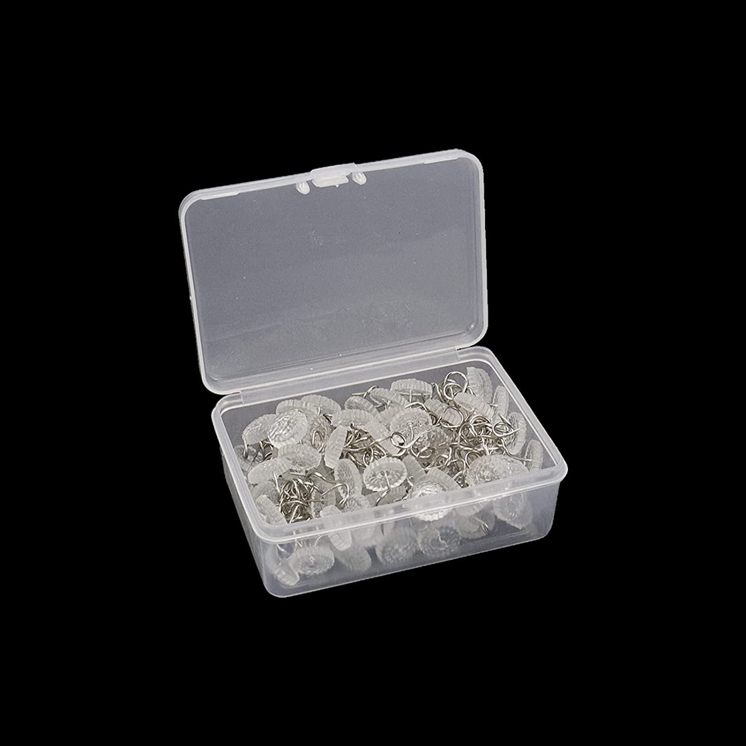 100pcs Upholstery Twisty Pins Upholstery Tacks Headliner Pins Clear ...