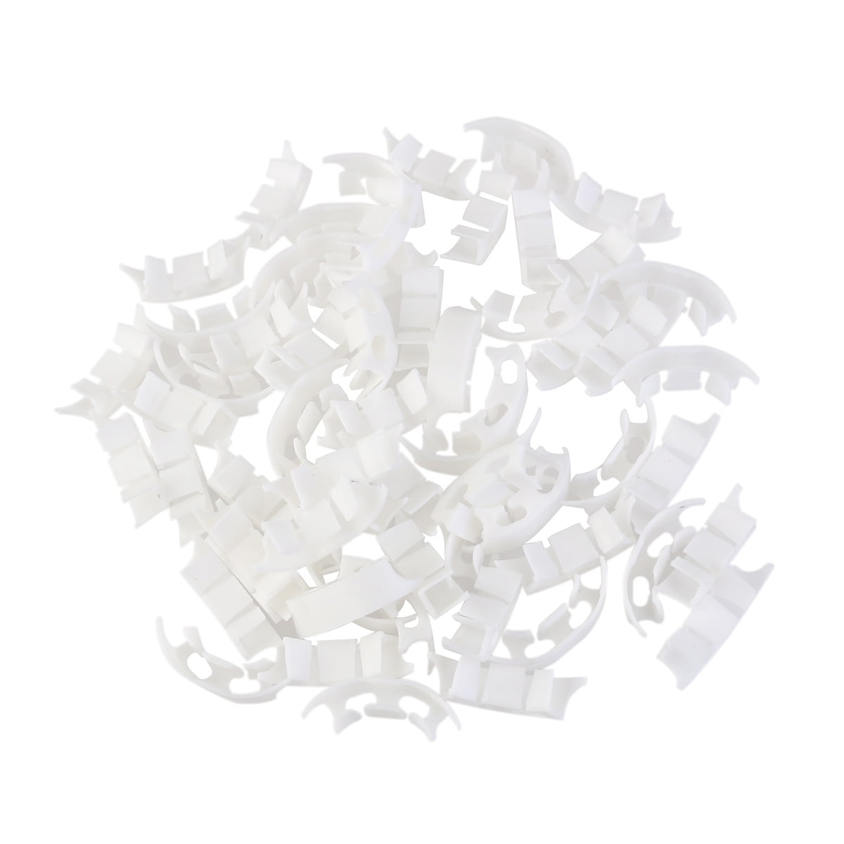 100pcs Vegetable Garden Tomato Trellis Clips Fixing Clips (White ...