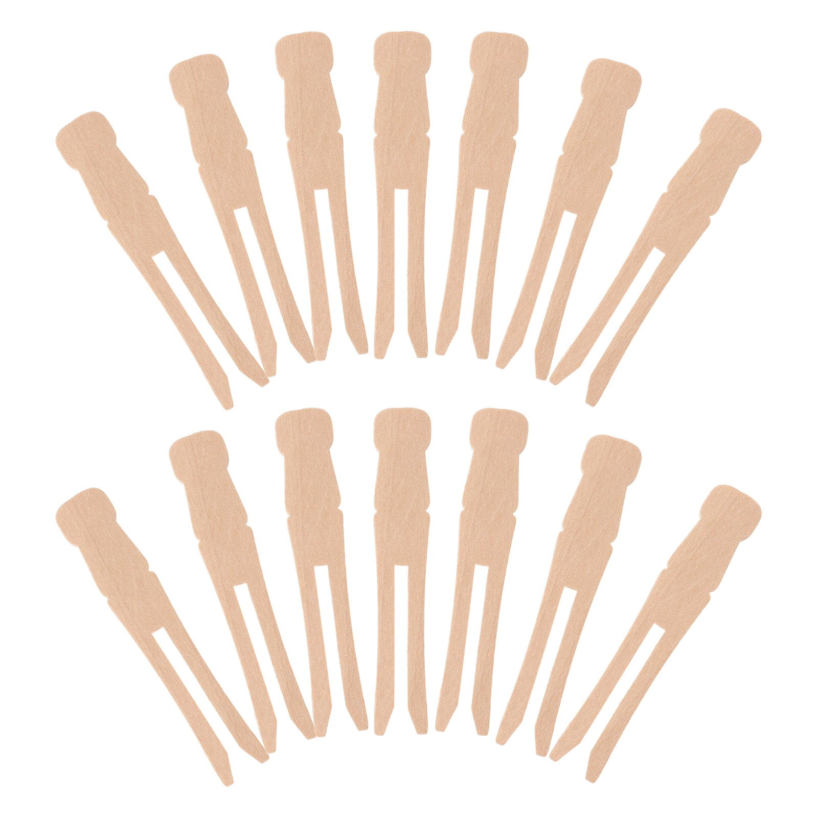 100pcs Wooden Clothespins for Crafts And Laundry Rustic Wood Clothespin ...