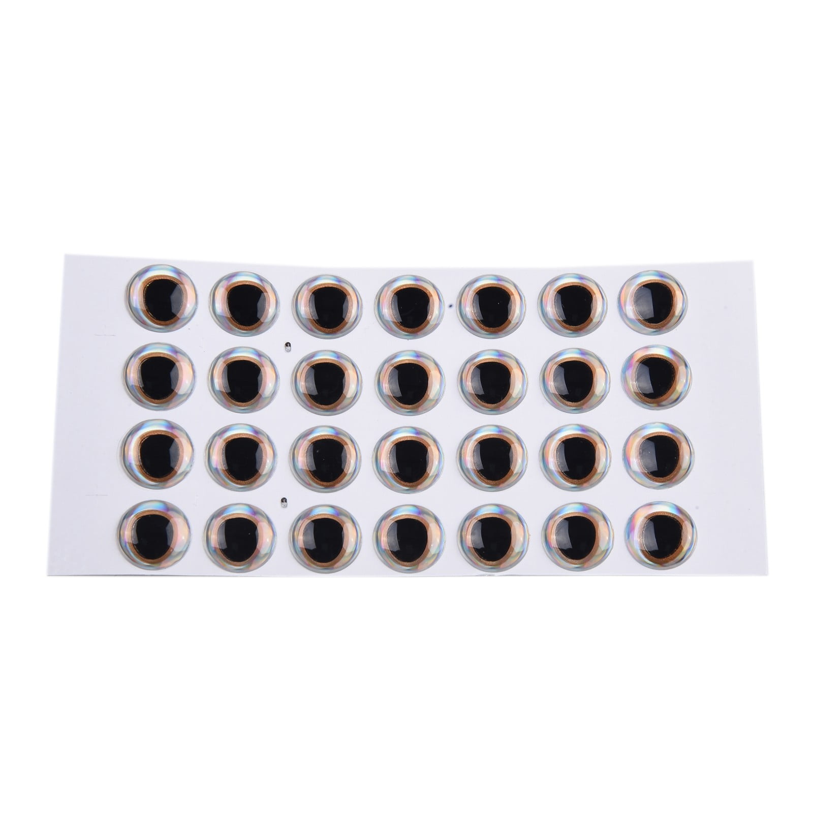 100pcs/lot Fishing Lure Eyes Fish Eye For Fly Tying 3D-Holographic ...