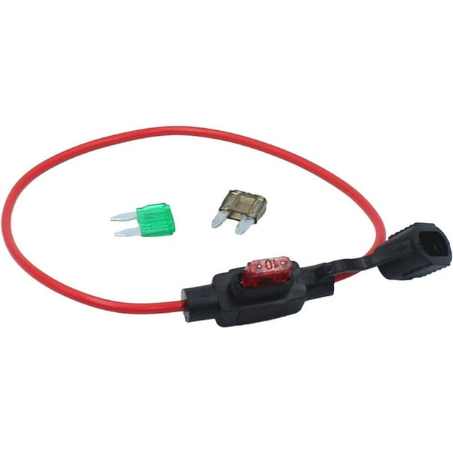 100pcs waterproof auto inline Mini In-Line Fuse Holder + 1pcs Fuse ...