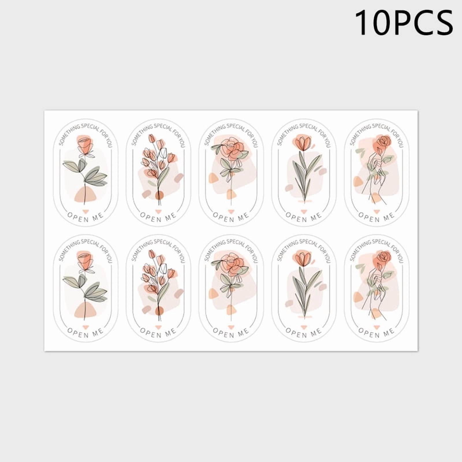 100pcs/wrap This Package Is Happy To See You Too Stickers Small ...