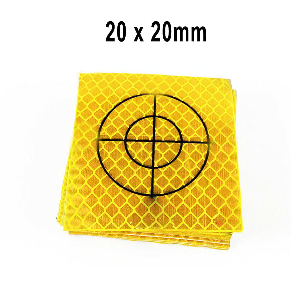 100pcs20/30/40/50/60mm total station reflector reflector reflector ...