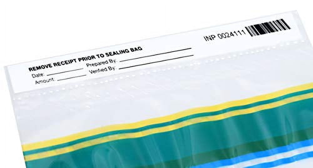 100pk Evidence Bags, 6" x 9" - Premium, Level 4 Security Tamper Evident ...