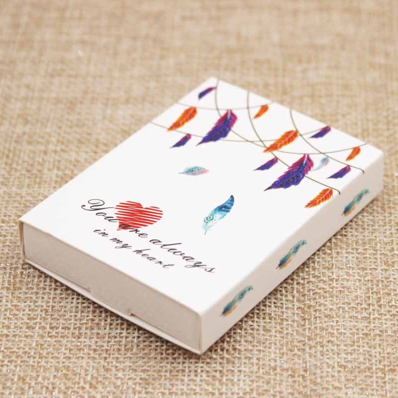 100sets Kraft Paper boxes and Necklace Jewelry Display Cards Packaging ...
