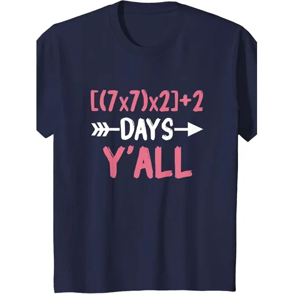100th Day of School Math Equation Teacher Student Unisex Casual Graphic ...
