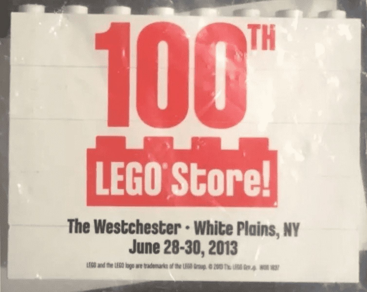 100th LEGO Store White Plains NY White Brick - Walmart.com