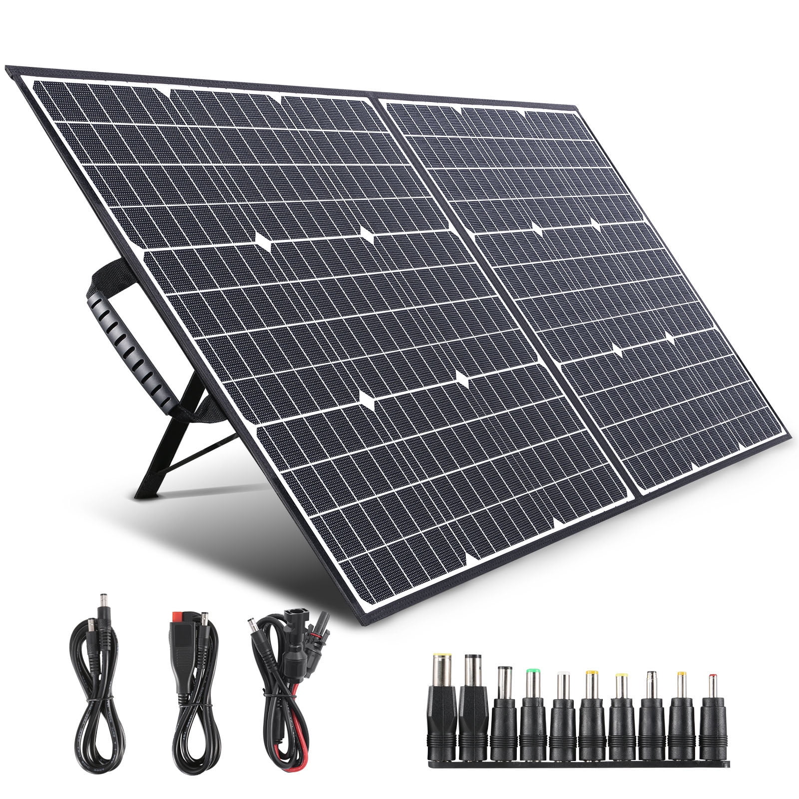 100w Solar Panel for Jackery Explorer/Suaoki/Flashfish/BALDR/Goal Zero - Walmart.com