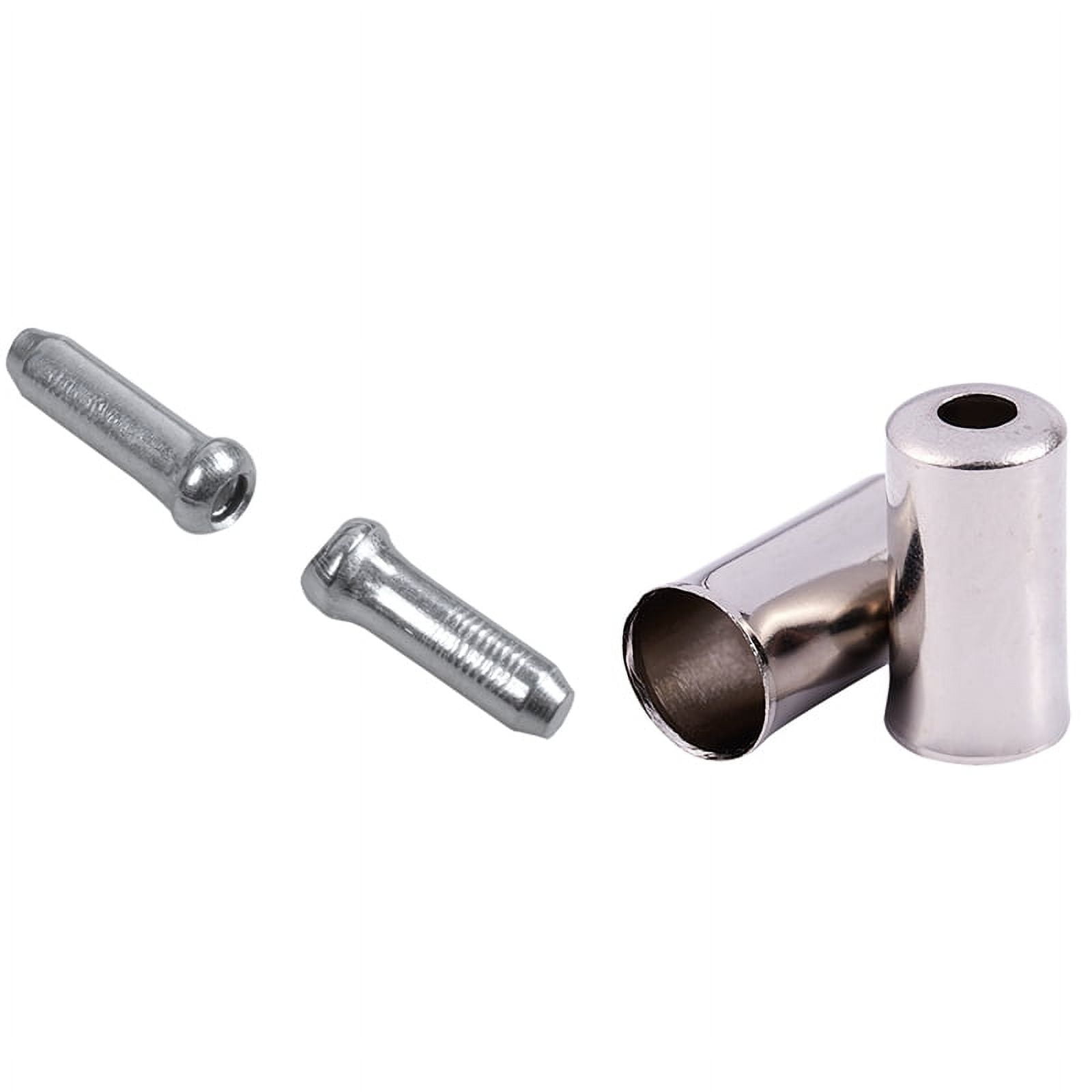 100x Bicycle Bike Shifter Brake Cable Tips Caps End Crimp & 100Pcs ...