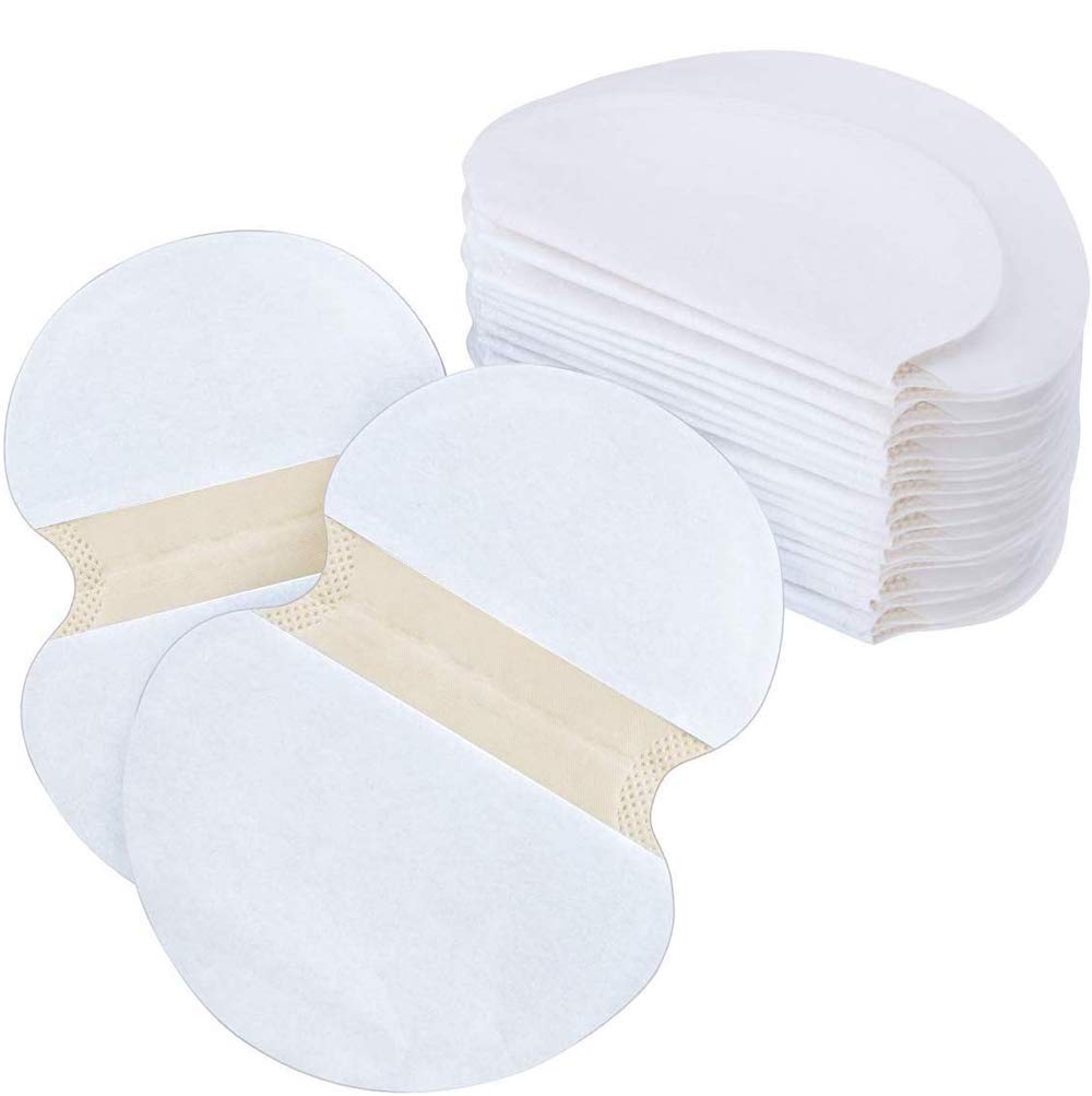 100x Disposable Underarm Sweat Guard Pad Armpit Sheet Liner Dress ...