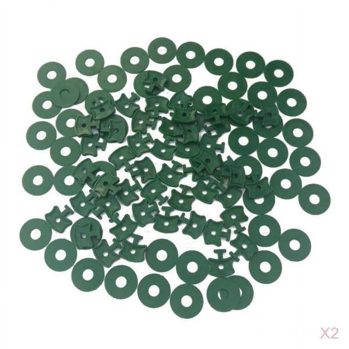 100x Greenhouse Clips & Washers for Greenhouse Insulation Bubble ...
