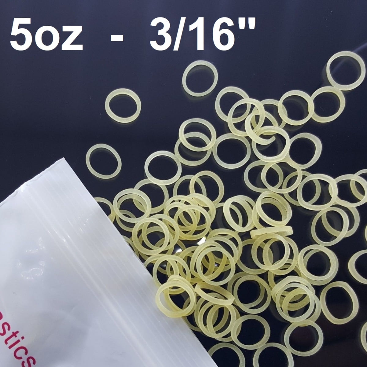 100x Orthodontic Rubber Bands Braces Stretch Elastic Oral Mouth Teeth ...