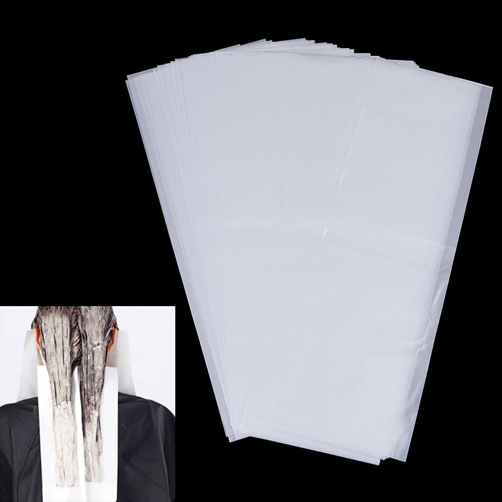 100x Reusable Hair Dye Paper Color Highlight Separating Sheet Barber ...