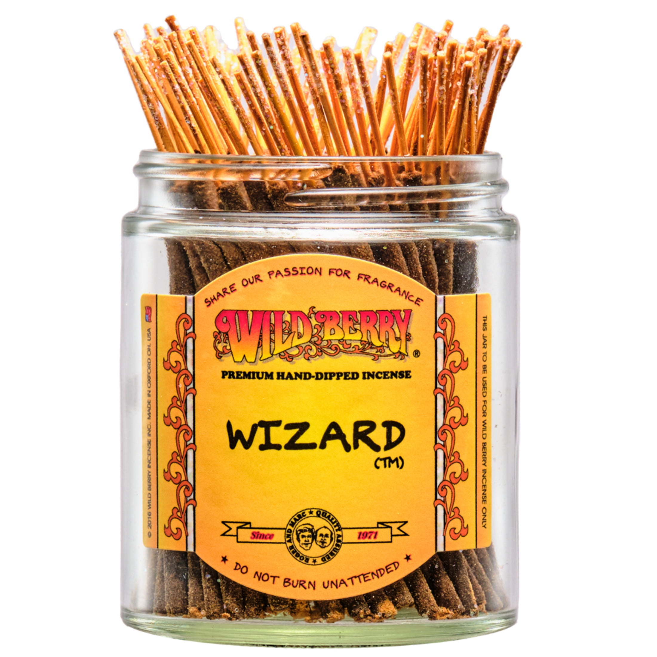 100x Wild Berry Shorties 4" Incense Sticks - Wizard - USA Made ...