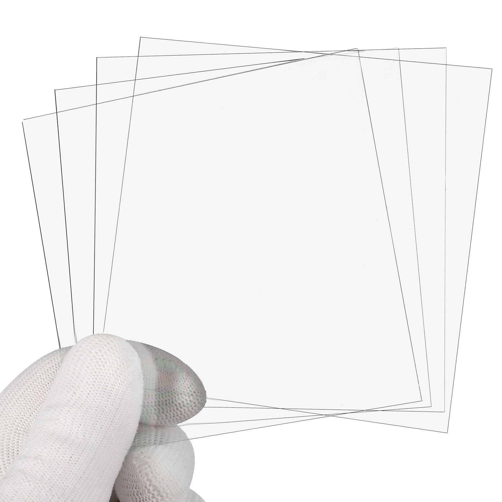 100x100mm Glass Streak Plate, 6pcs Lab Thin Layer Chromatography Plates ...