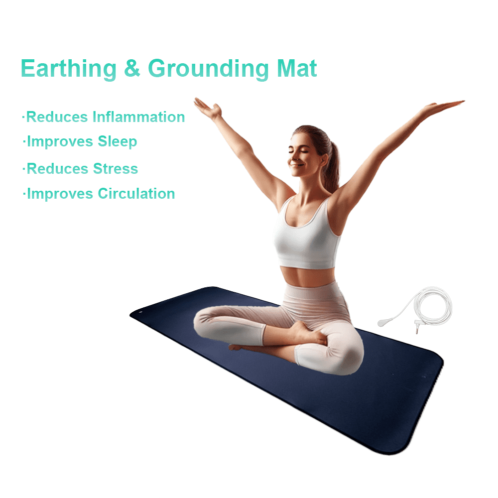 100x30cm Grounding Mat for Sleep Improvement – Earthing Pad with Cable ...