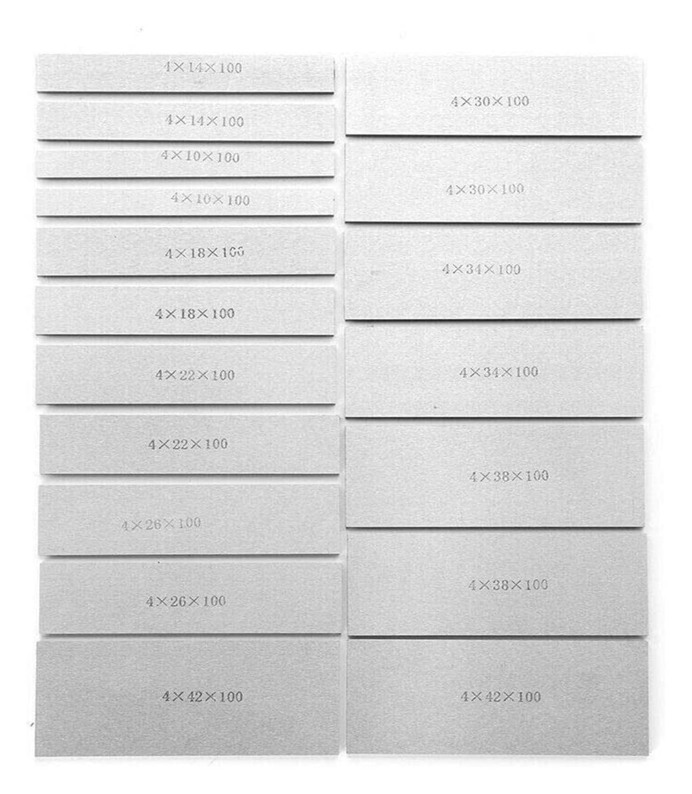 100x4mm 9pairs High Precision Parallel Set, Parallelism: 0.005mm ...