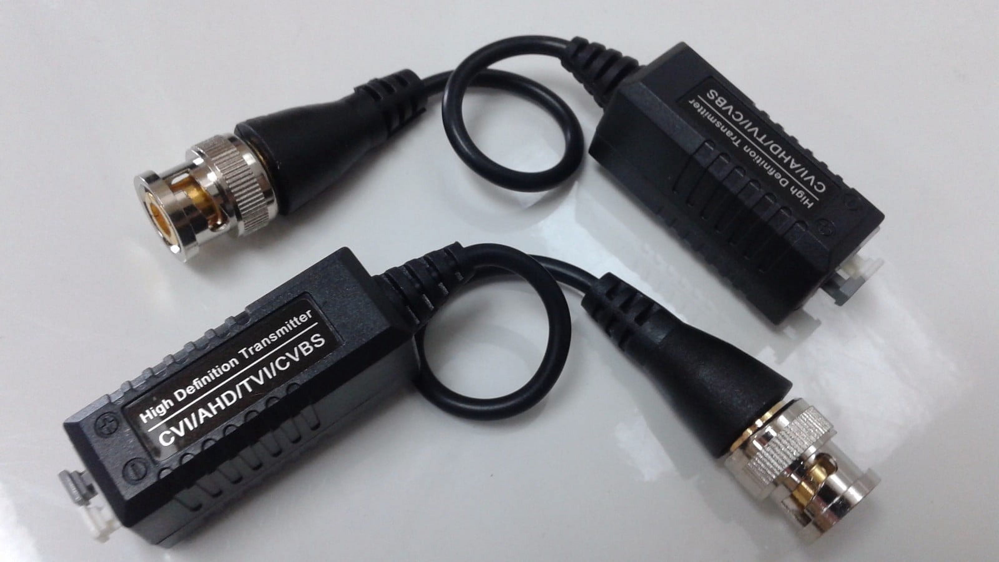 100xHD 1080P 5MP 8MP 4K CVI TVI AHD Video Balun BNC to UTP CAT5 CAT6 HD ...