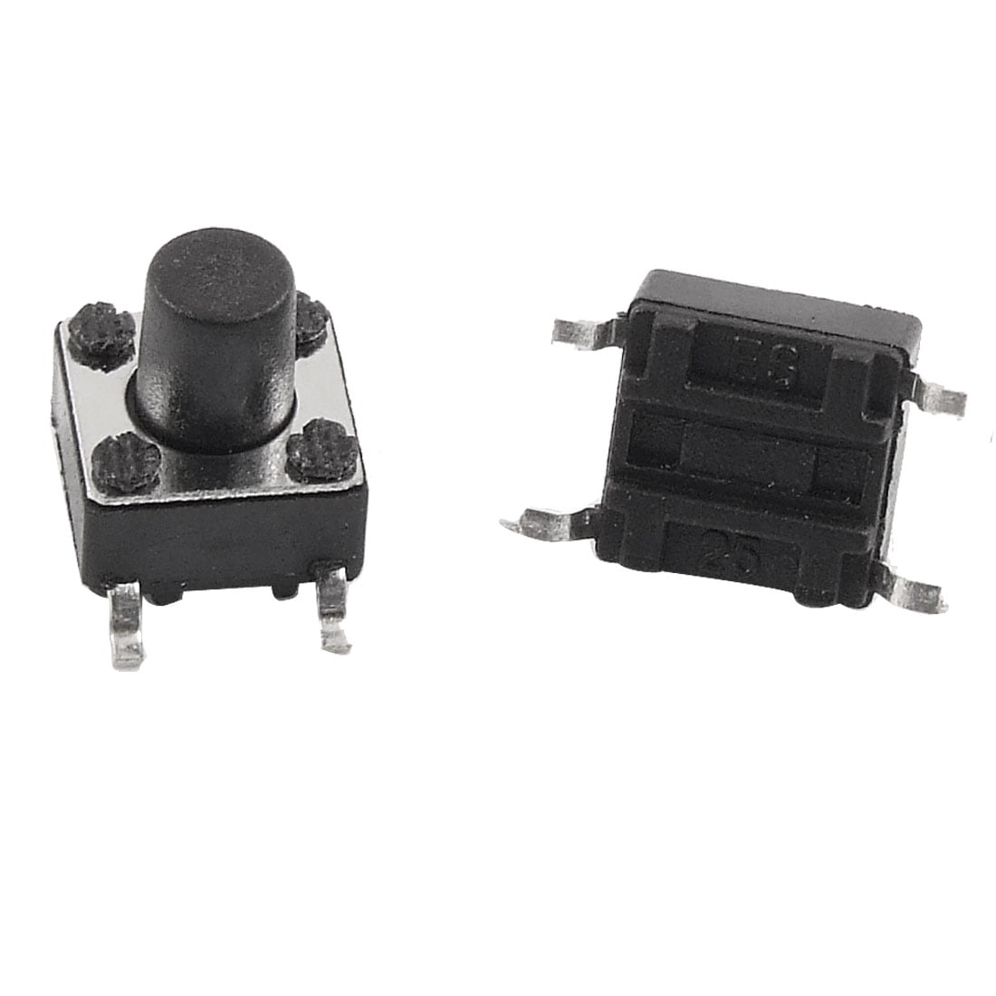 100xMomentary Tact Tactile Push Button Switch Surface Mount Device SMT ...