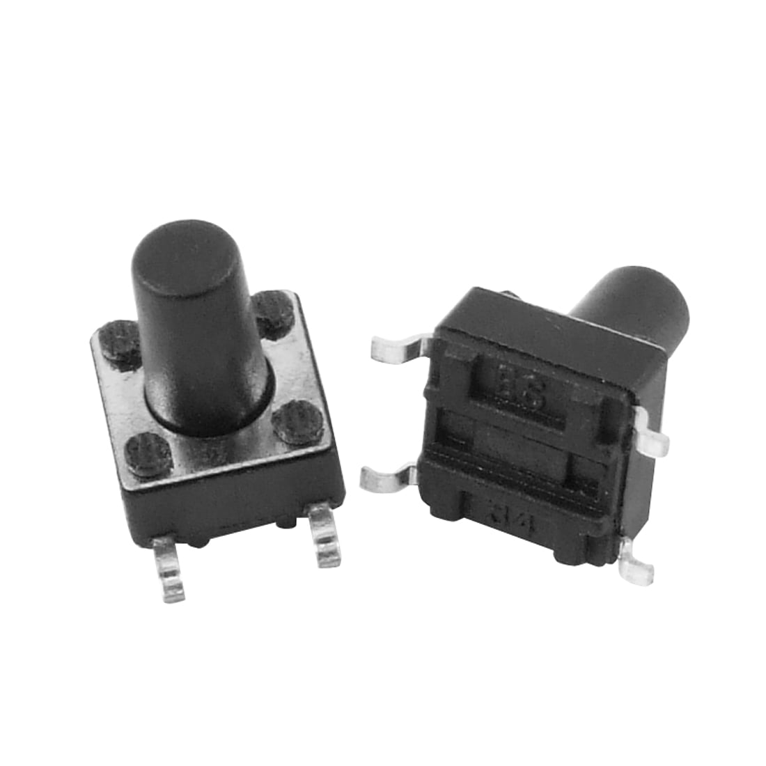100xMomentary Tact Tactile Push Button Switch Surface Mount Device SMT ...