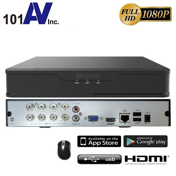 DVR Recorders for TV and Security Systems with Remote Monitoring