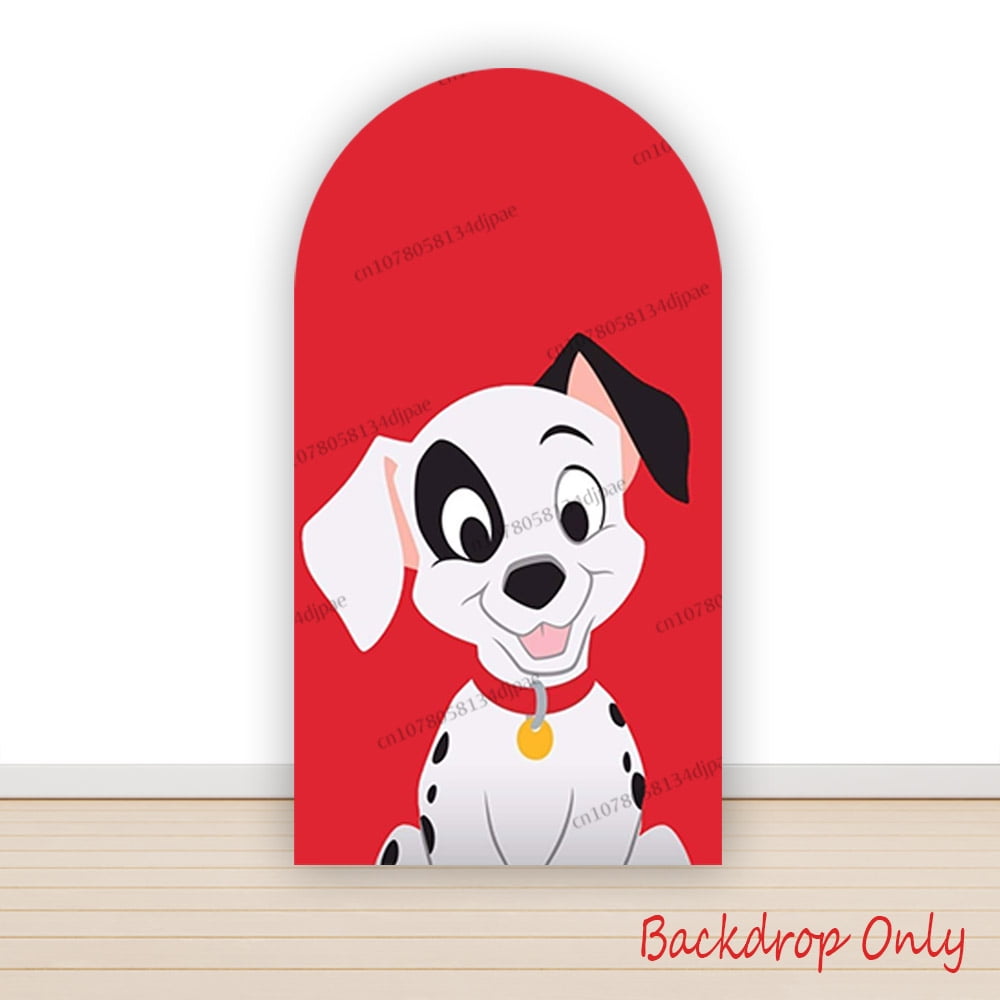101 Dalmatians 7.2FT Arch Backdrop Cover 101 Dalmatians Birthday Party ...