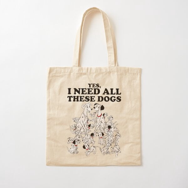 Yes I Need All These Dogs Cotton Tote Bag Canvas Tote Bag, Family Gift ...
