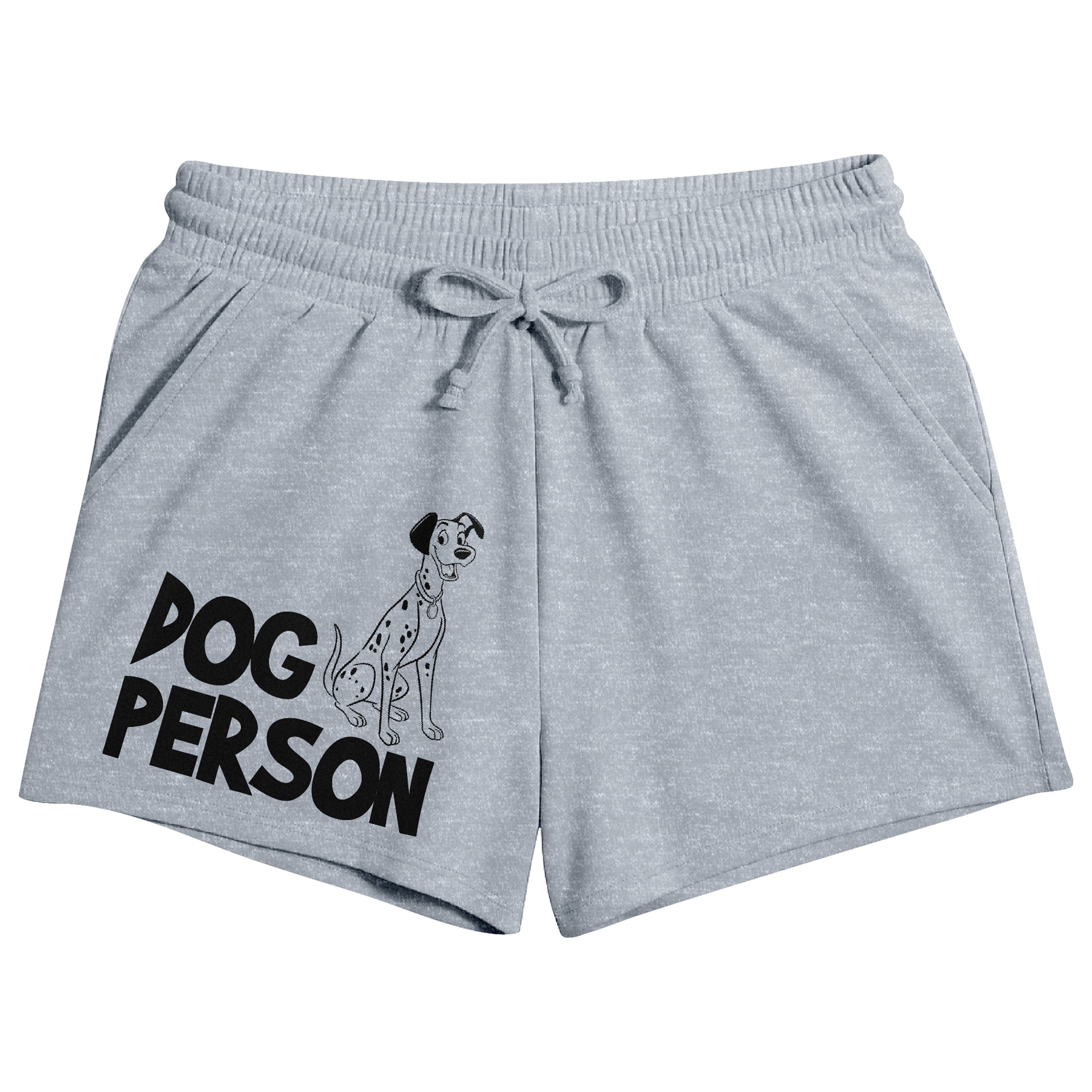 101 Dalmatians Dog Person Women's Gray Lounge Shorts-XS - Walmart.com