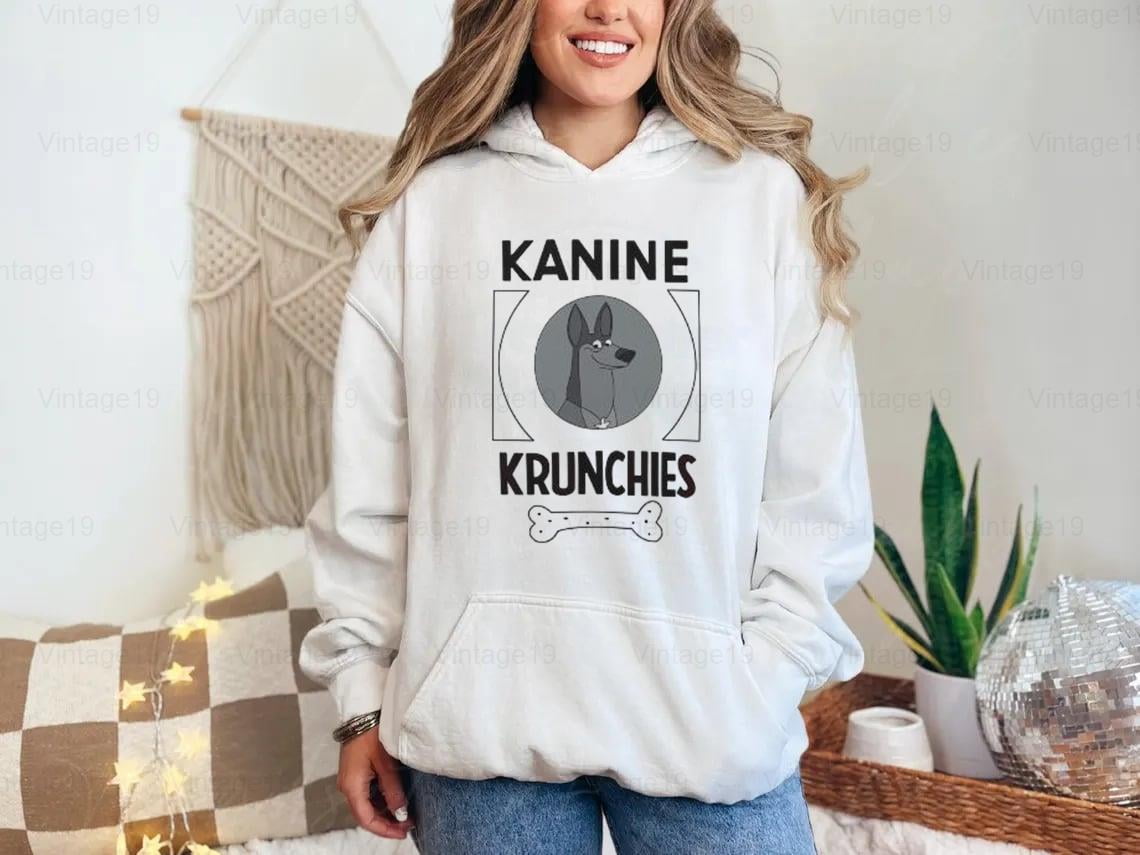 101 Dalmatians Hoodie with Retro Kanine Krunchies Art, for men & women ...