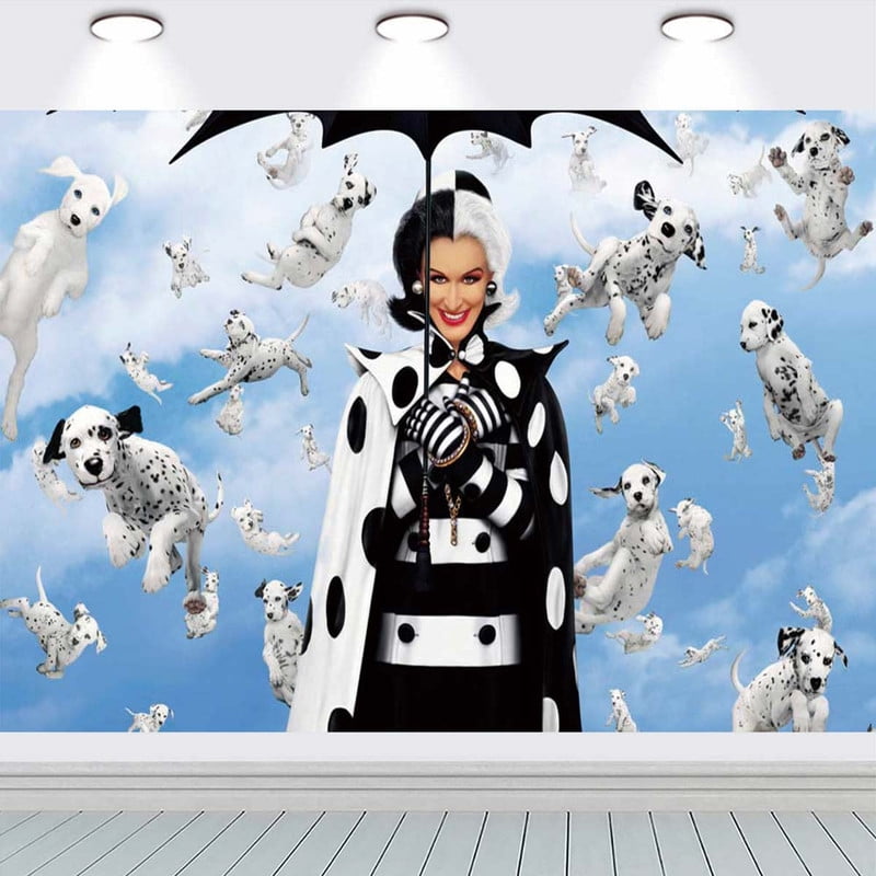 101 Dalmatians Party Supplies Backdrop Banner Poster Birthday ...