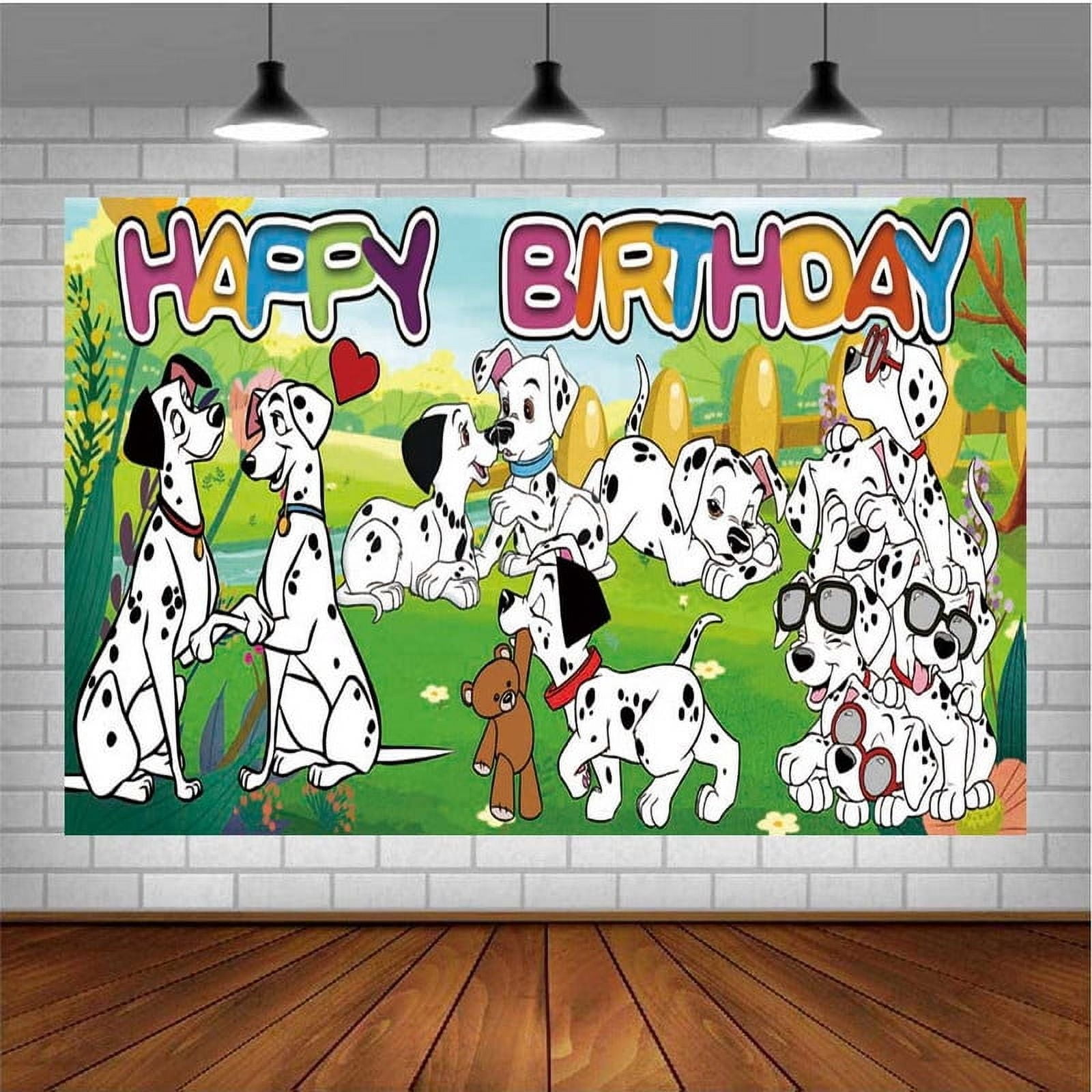101 Dalmatians Post Backdrop Banner Party Supplies Birthday Decorations ...