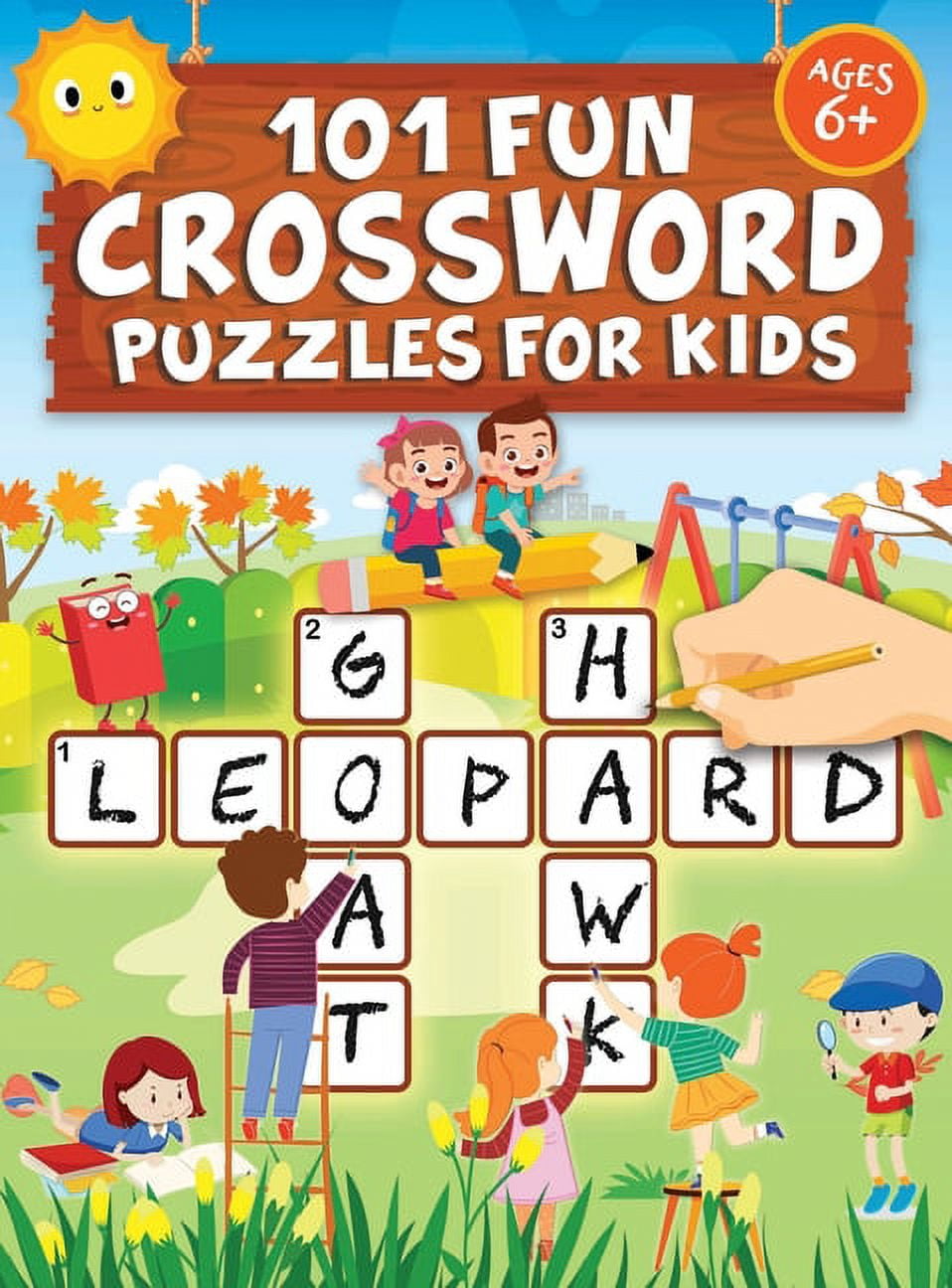 101 Fun Crossword Puzzles for Kids: First Children Crossword Puzzle ...