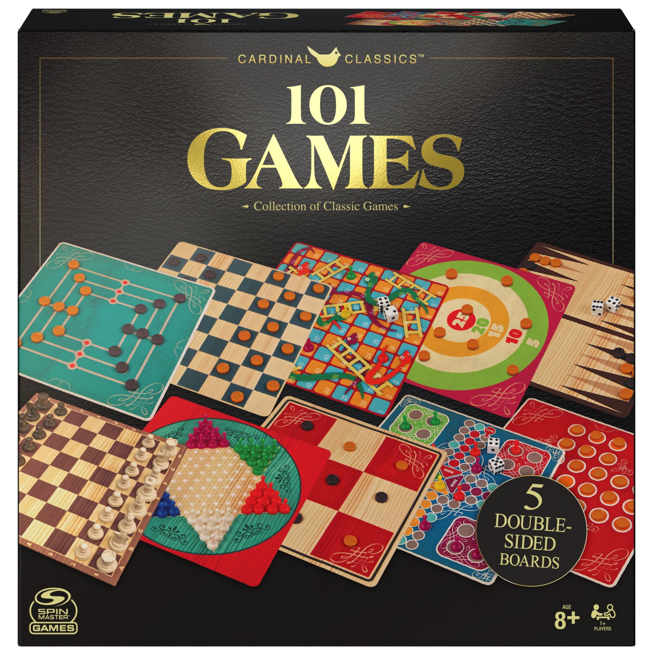 101 Games Collection of Classic Games, for Families and Kids Ages 8 and ...