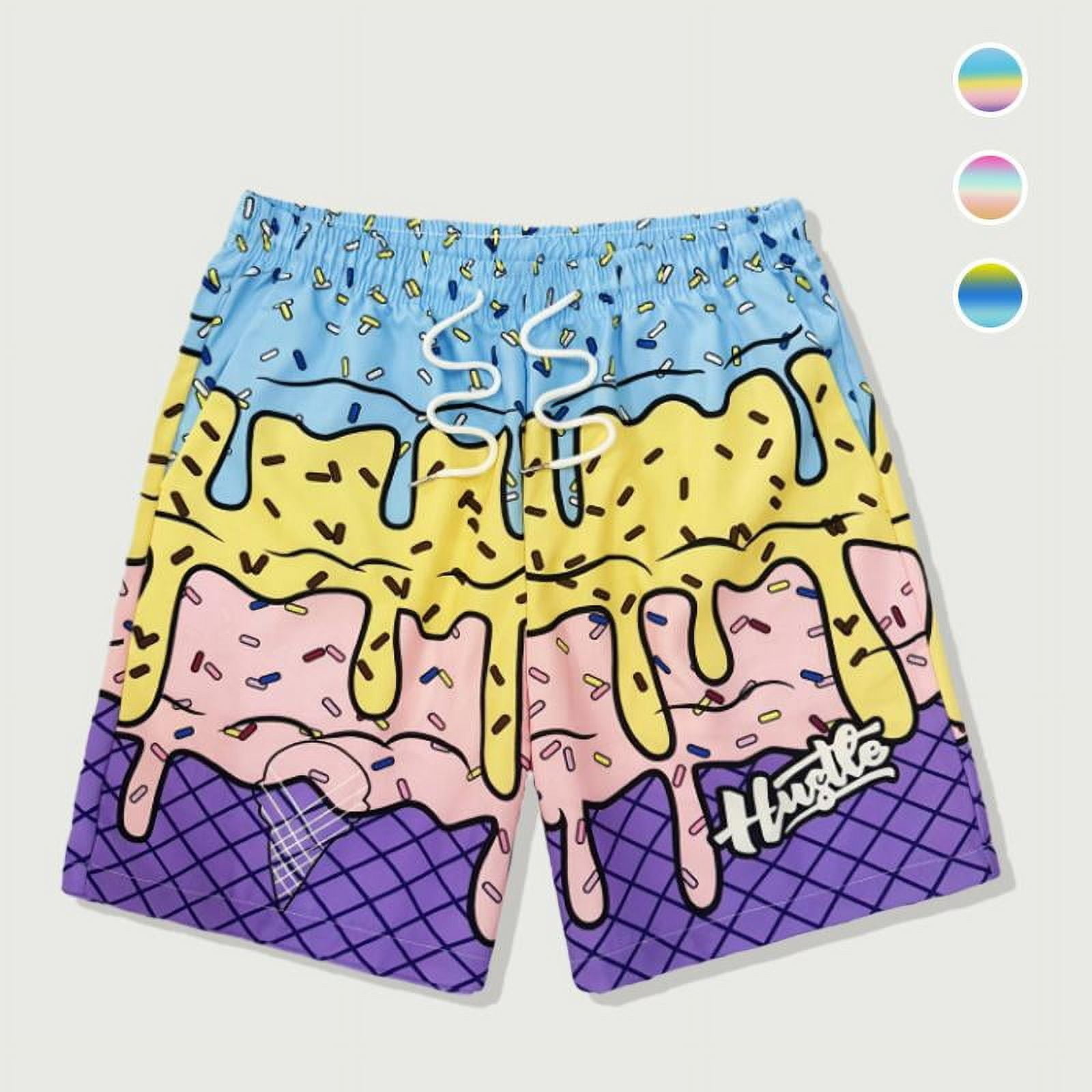 101 Ice Cream Shorts Youth Shorts Adults Shorts Vibe Street Style Men's ...