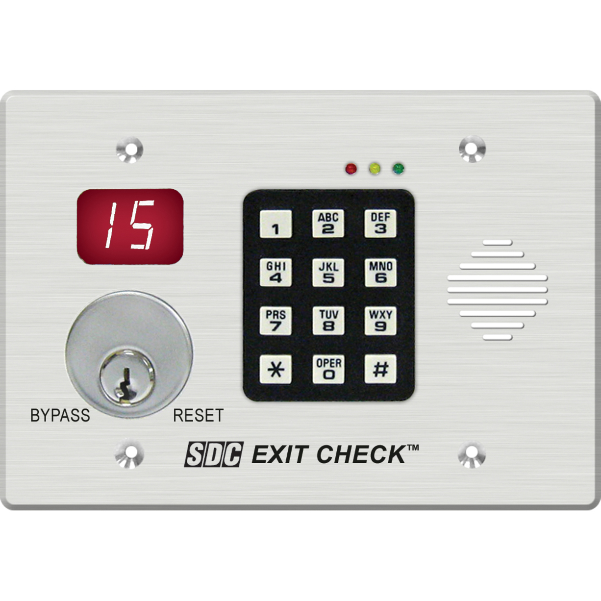 SDC Exit Check 101-KDE Egress Controller Keypad - Walmart.com