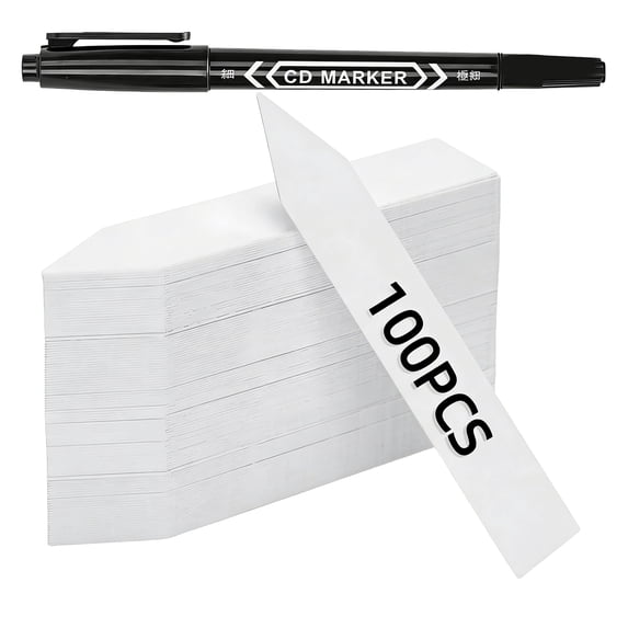 101 Pieces Practical Plant Labels Sign Holder With Pen For Pots Garden ...