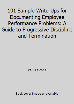 Pre-Owned 101 Sample Write-Ups for Documenting Employee Performance ...